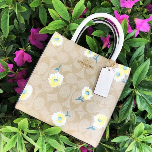 Coach | Bags | Coach Mini Cally Crossbody In Signature Canvas With ...